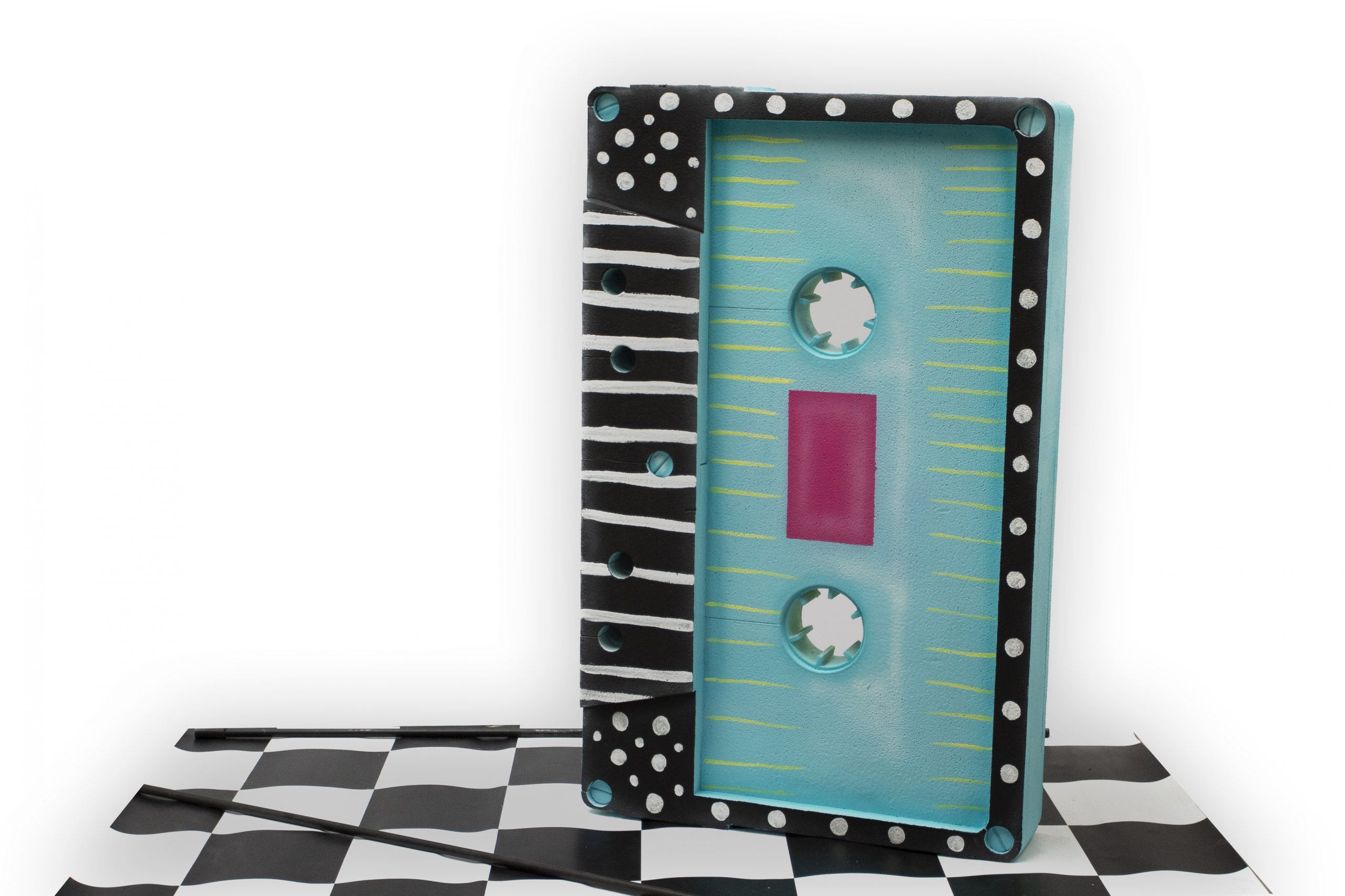 Caseta Audio, inchiriere decor petrecere tematica nostalgia, Disco, 80s